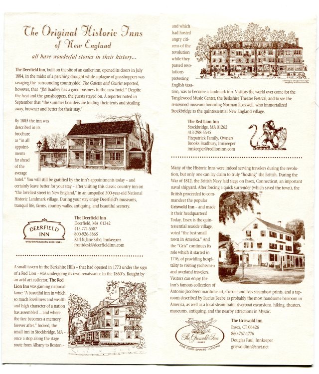 THE ORIGINAL HISTORIC INNS OF NEW ENGLAND | Shunpiking with Ray